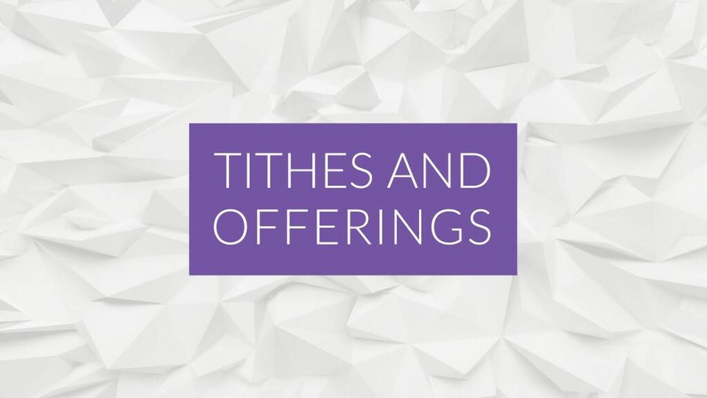 Tithes and Offerings - Newsong LA