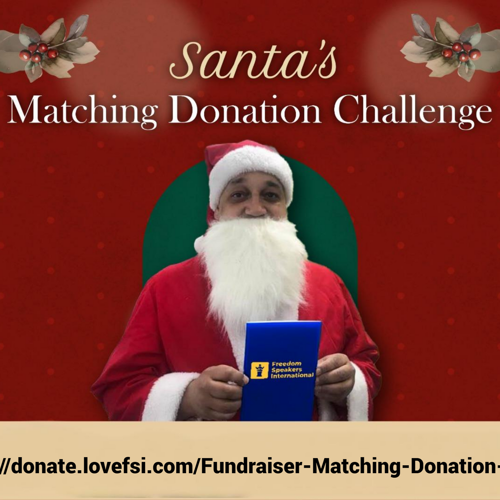 2025 Fundraiser Matching Donation Challenge - Freedom Speakers ...